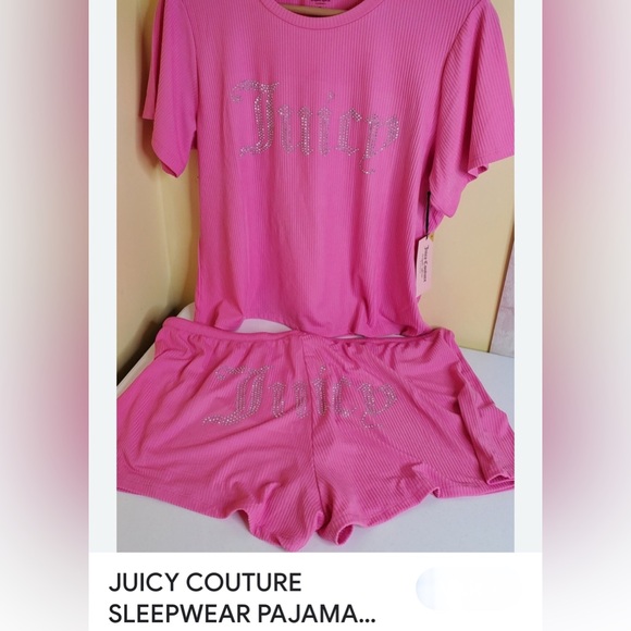 Juicy Couture | Intimates & Sleepwear | Juicy Couture Vibrant Pink ...